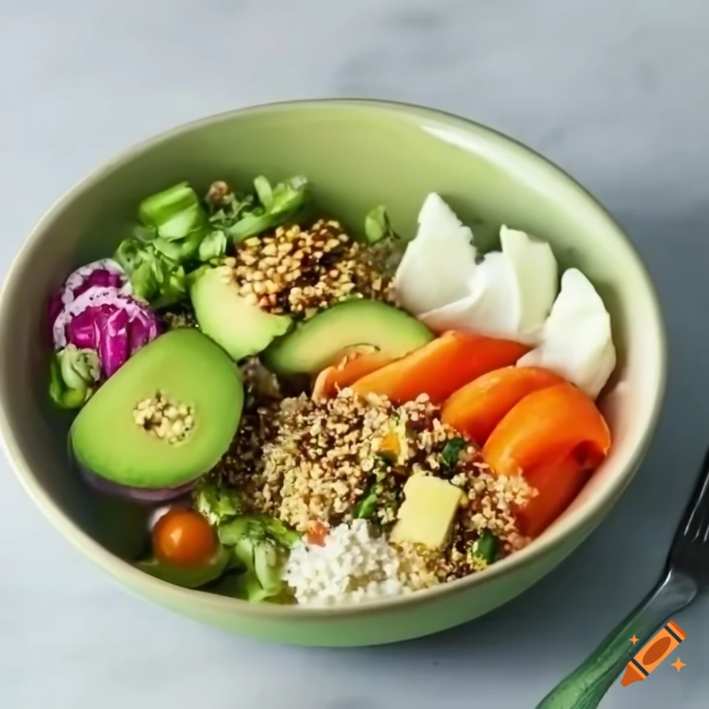 Buddha Bowl au quinoa, légumes et avocat : un délice à IG bas